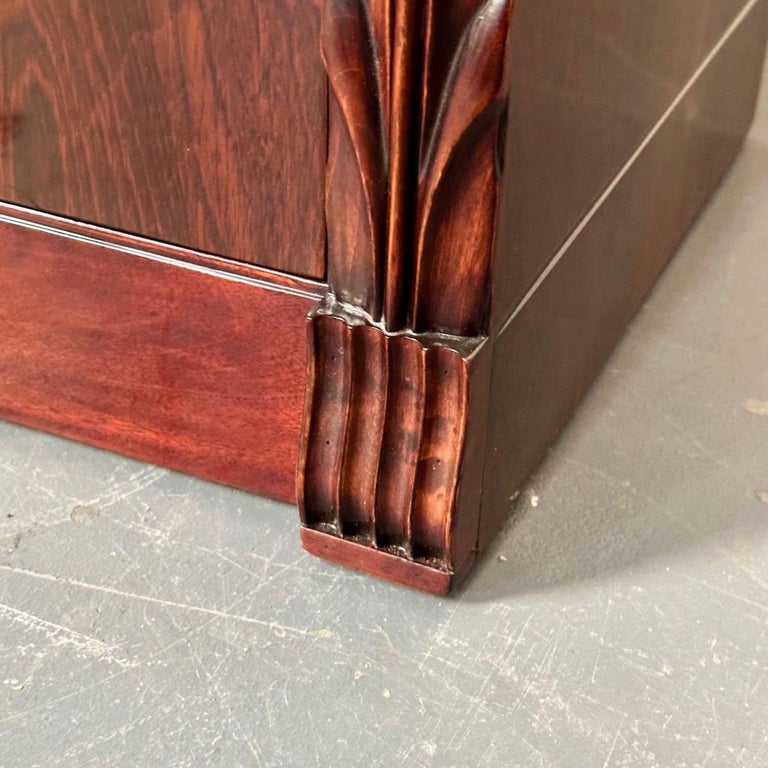 Pair Midcentury Labeled John Stuart Polished Rosewood Nightstands ...