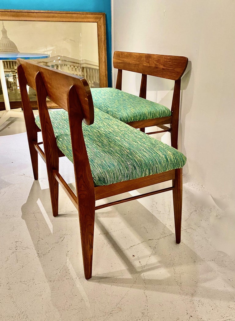 Pair Mid-Century Modern Benches For Sale at 1stDibs