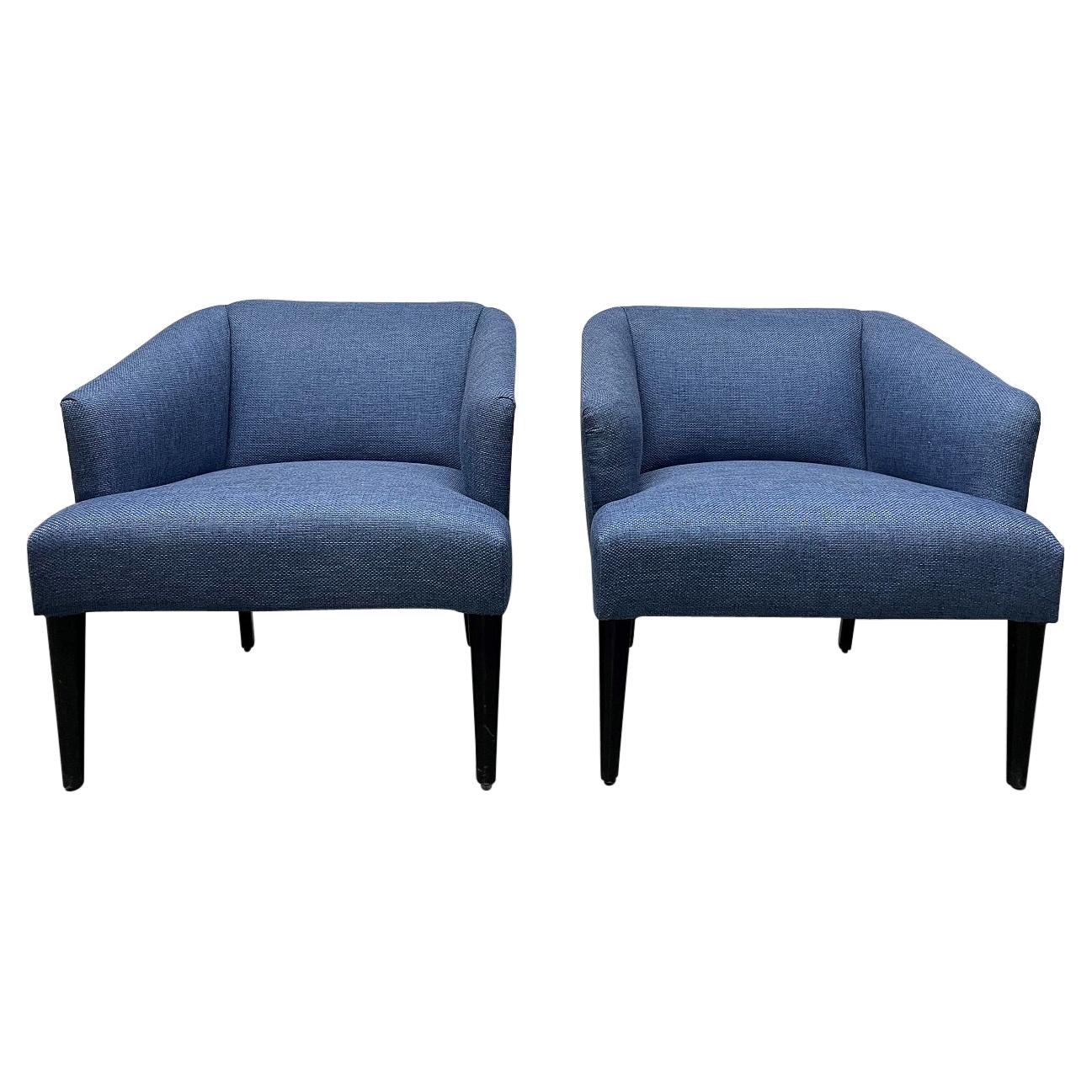 Small-Scale Leather Club Chairs, Danish, Mid-Century For Sale at 1stDibs