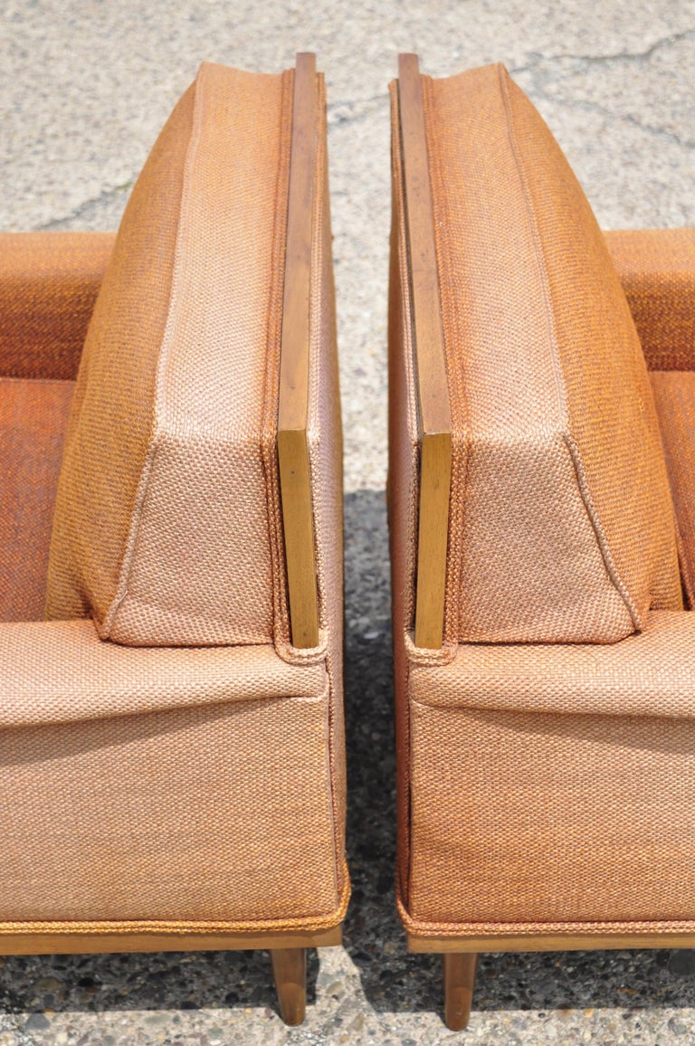 Pair of Mid-Century Modern Paul McCobb Style Club Lounge Chairs by J.B ...