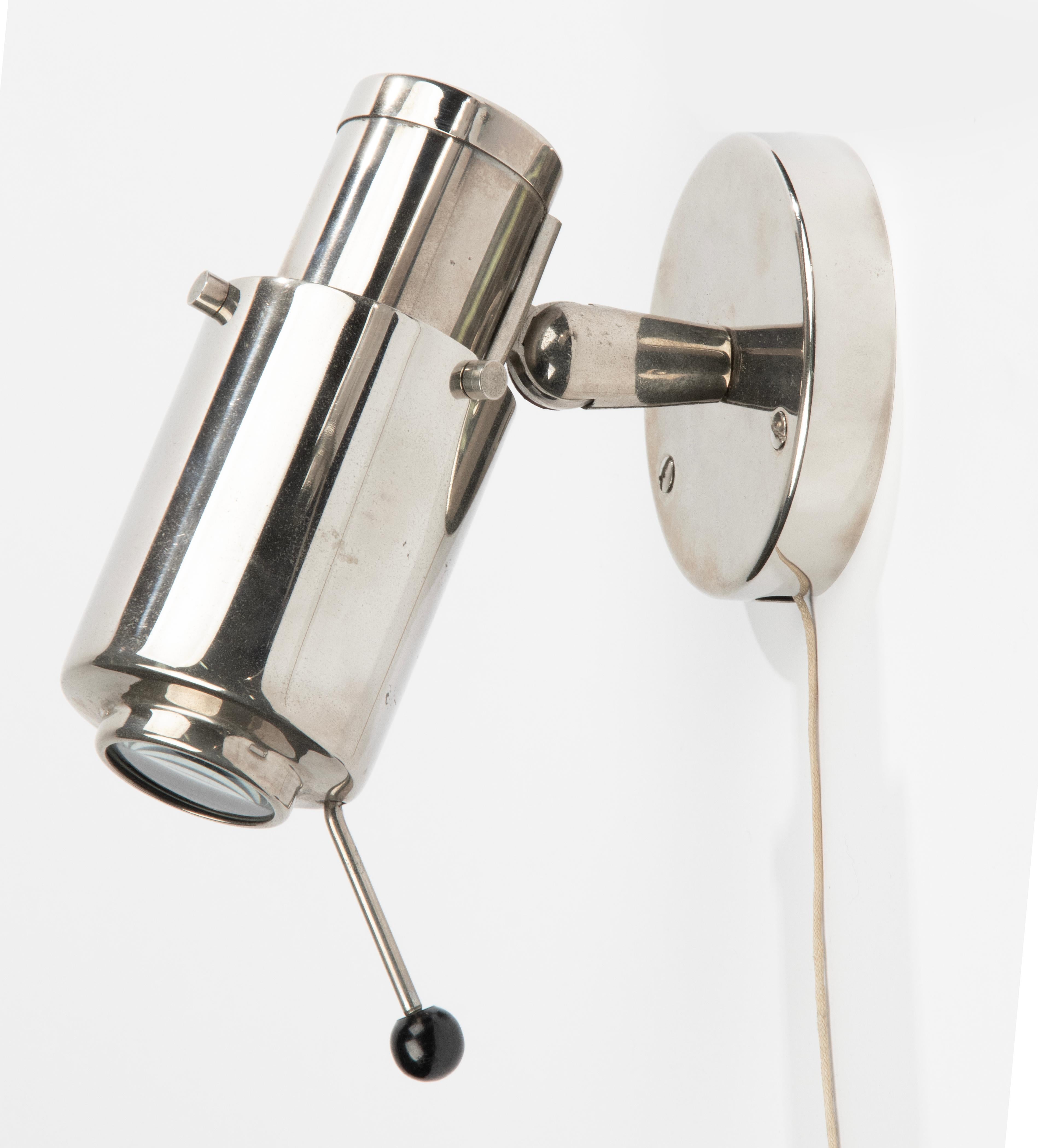 Pair Mid-Century Modern Zodiac Wall Light Sconces by Jacques Biny for Lita at 1stDibs