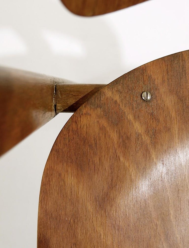 Pair Mid-Century Plywood Beech Chairs For Sale at 1stDibs