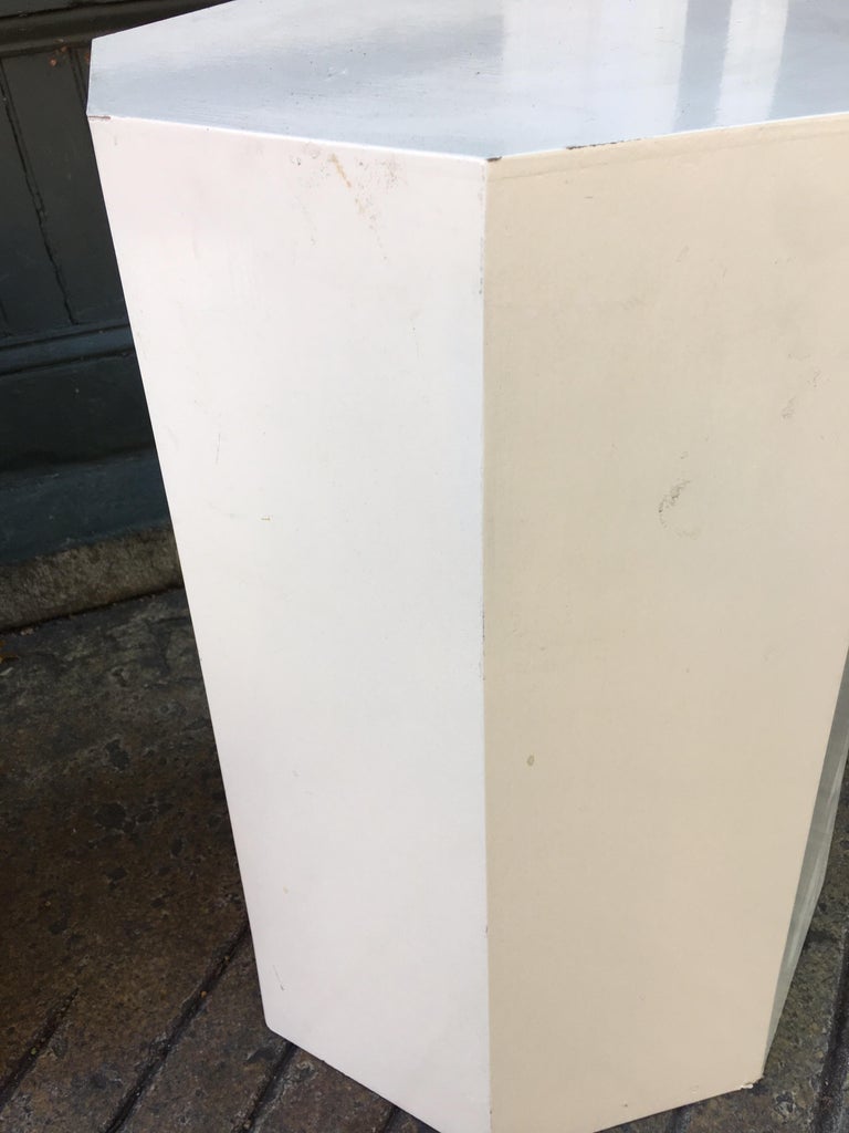 Pair of Octagonal Display Stands at 1stDibs