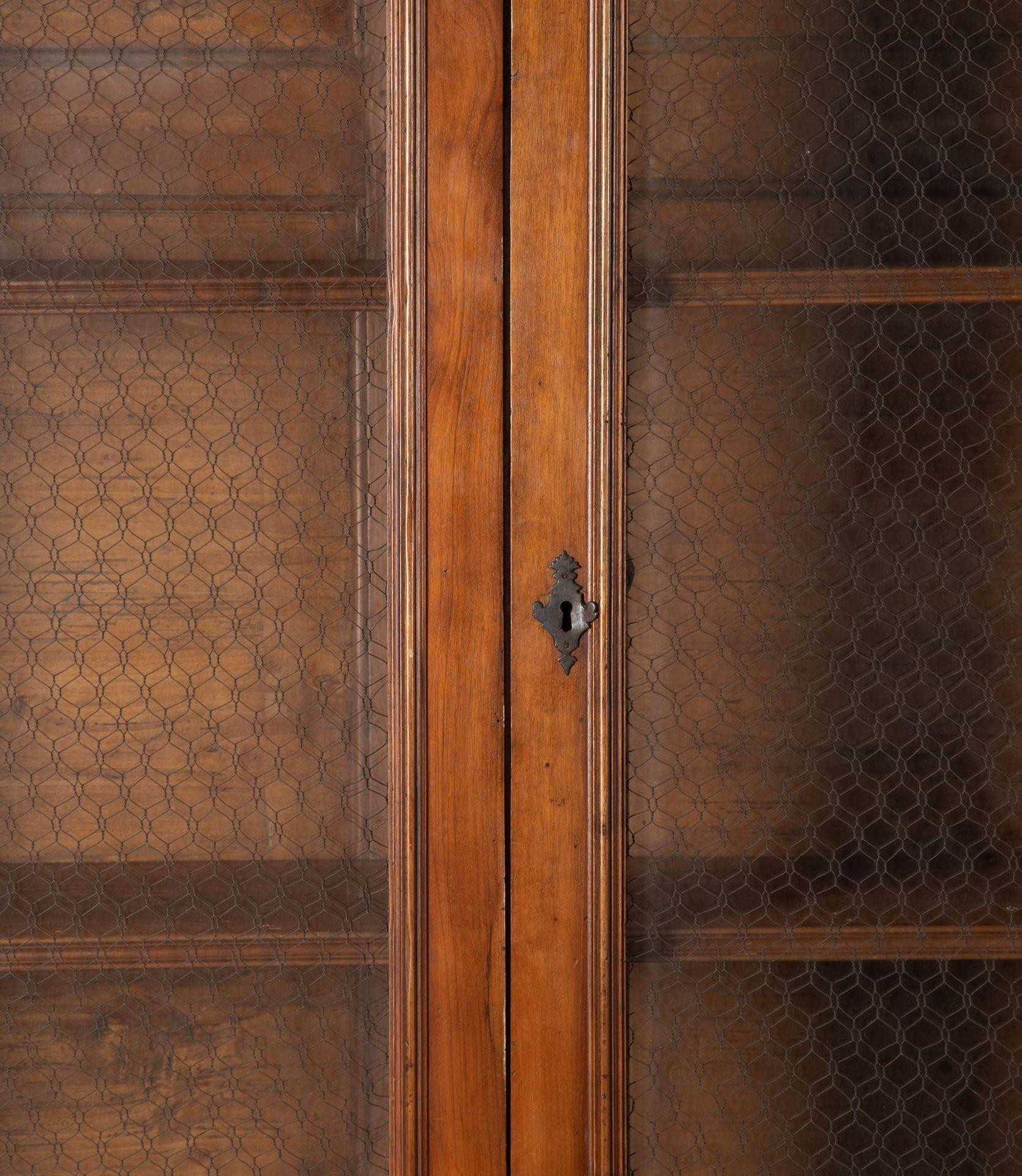 Pair of 18th Century Architectural Walnut Library Bookcases For Sale at ...