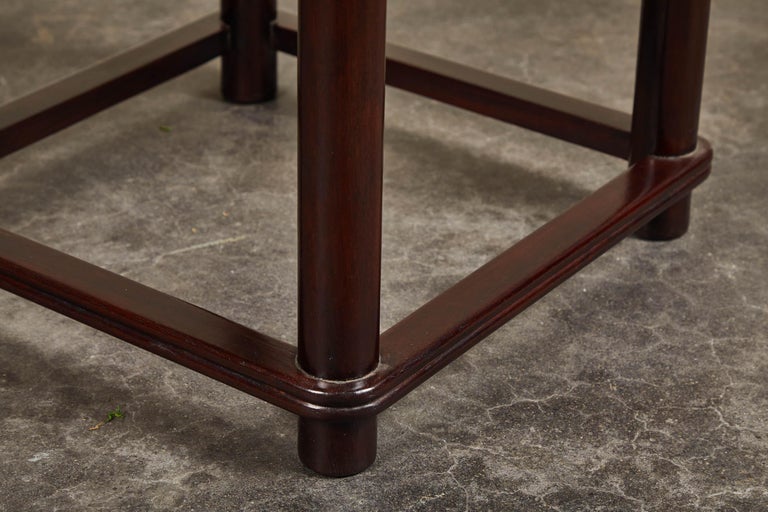 Pair of 18th Century Chinese Iron Wood Tables W/ Slated Bamboo Tops at ...
