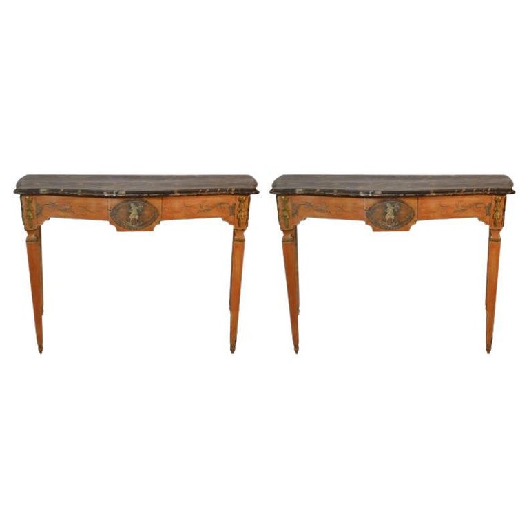 Pair of 18th Century French Console Tables For Sale at 1stDibs
