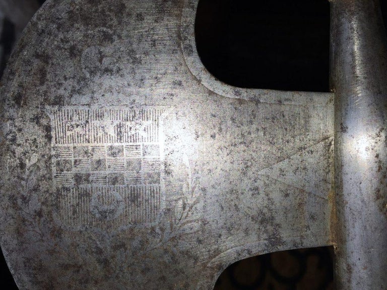 Pair of 18th Century Irish Halberds High Sheriff Co. Tyrone Lindsay ...