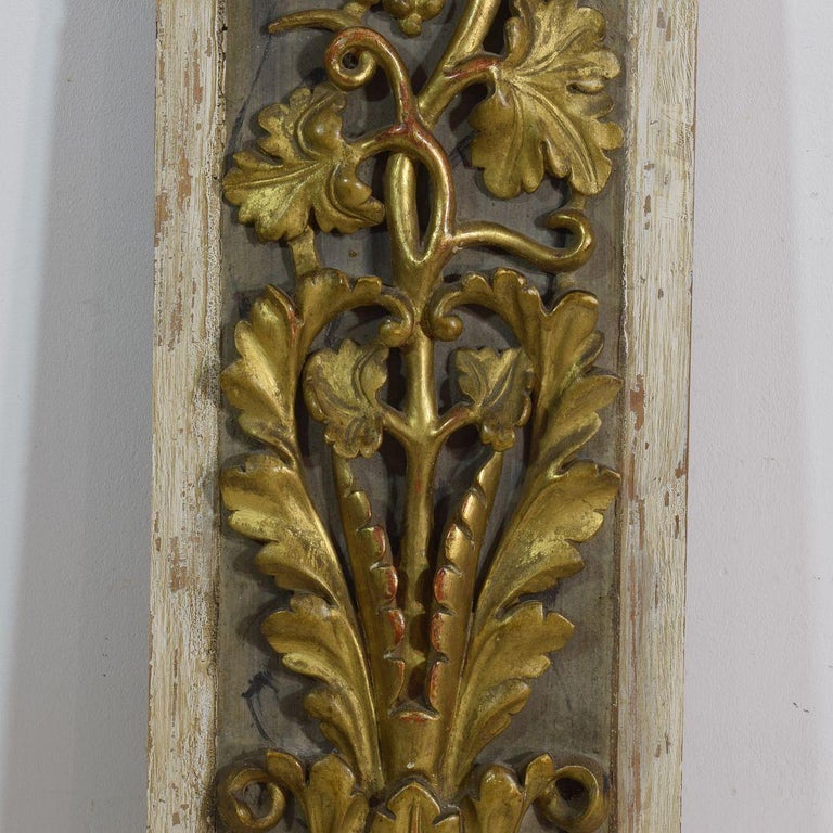 Pair of 18th Century Italian Giltwood Baroque Panels with Grapes at 1stDibs