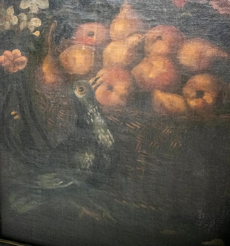 Pair of 18th Century Spanish Anonymous "Bodegón" Still Life Oil Canvas ...