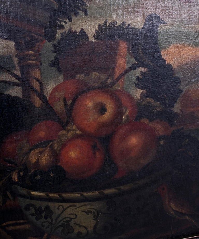 Pair of 18th Century Spanish Anonymous "Bodegón" Still Life Oil Canvas ...
