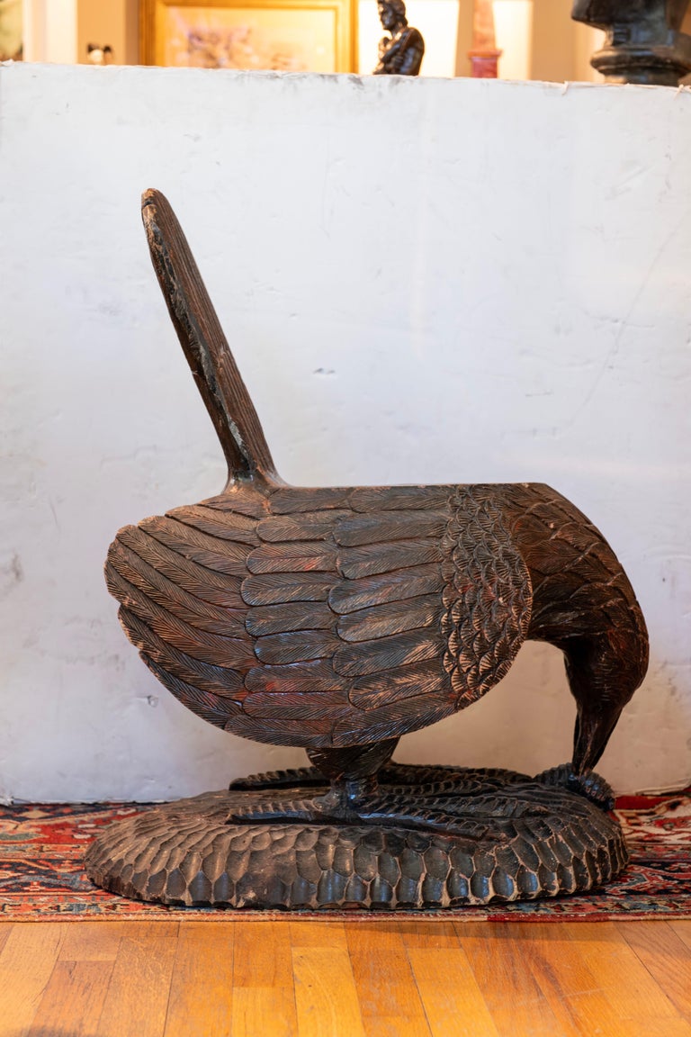 Pair of 18th Century Venetian Carved Eagle Chairs or Benches For Sale ...