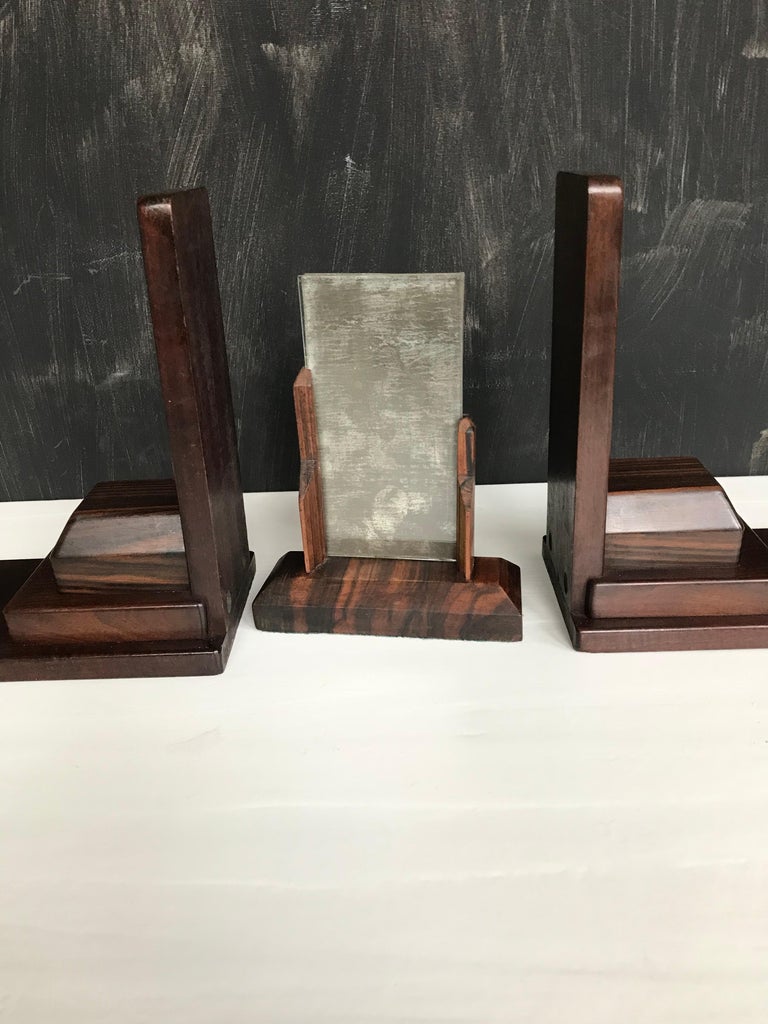 Pair of 1920s Amsterdam School Solid Hardwood Large Bookends For Sale ...