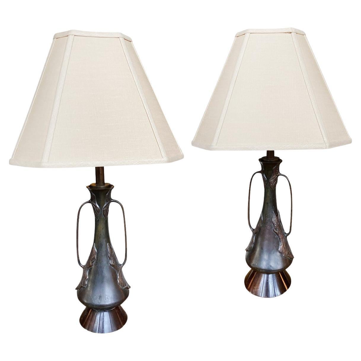 Pair of Peter Hunt Hand-Painted and Signed Benches at 1stDibs