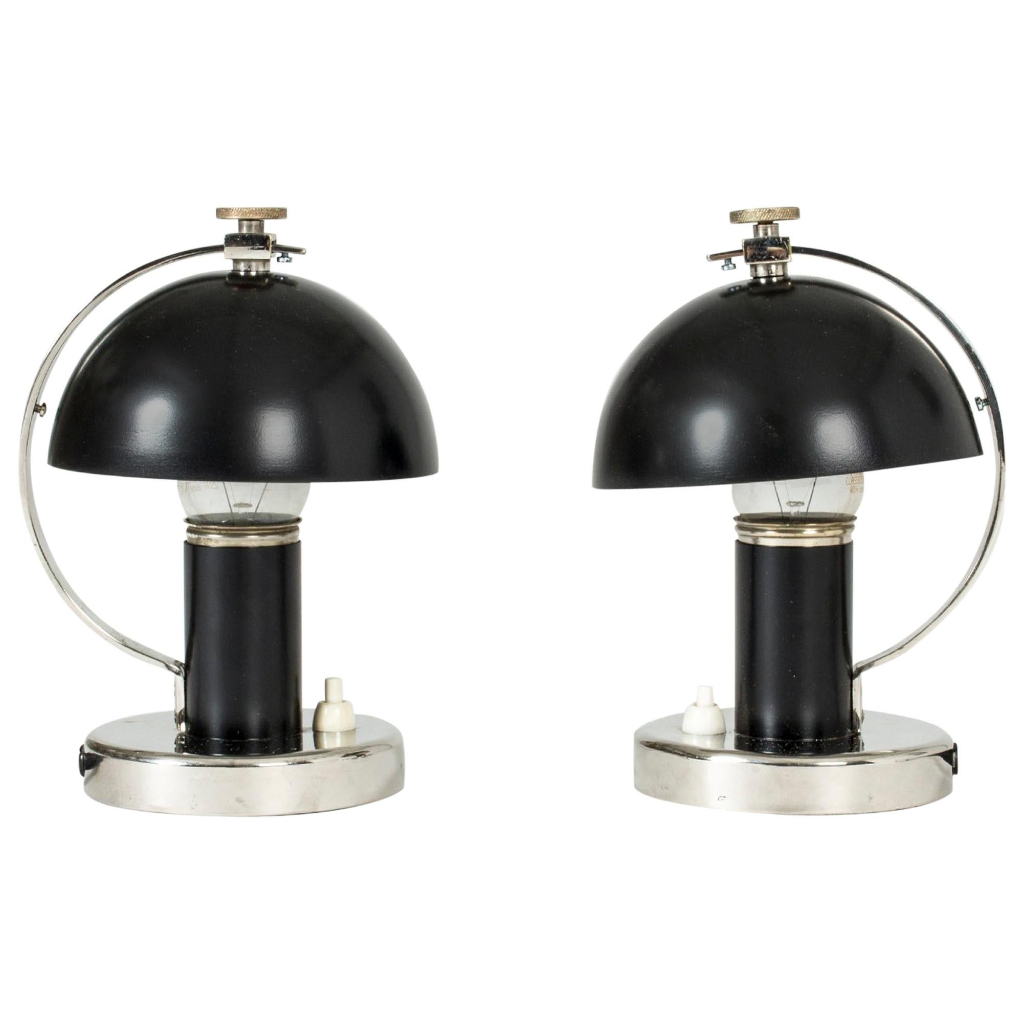 Pair of Lampe Gras Table Lamp, circa 1930 at 1stDibs