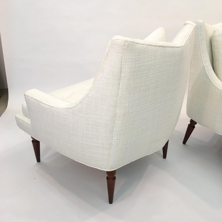 Pair of 1960s Chevron Lounge Chairs at 1stDibs | 1960s lounge chairs ...