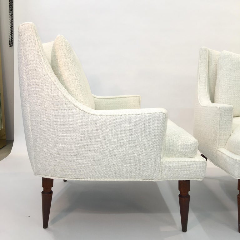 Pair of 1960s Chevron Lounge Chairs at 1stDibs | 1960s lounge chairs ...