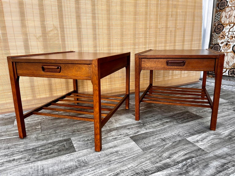 Pair of 1960s Mid-Century Modern Side Tables in the Jack Cartwright ...