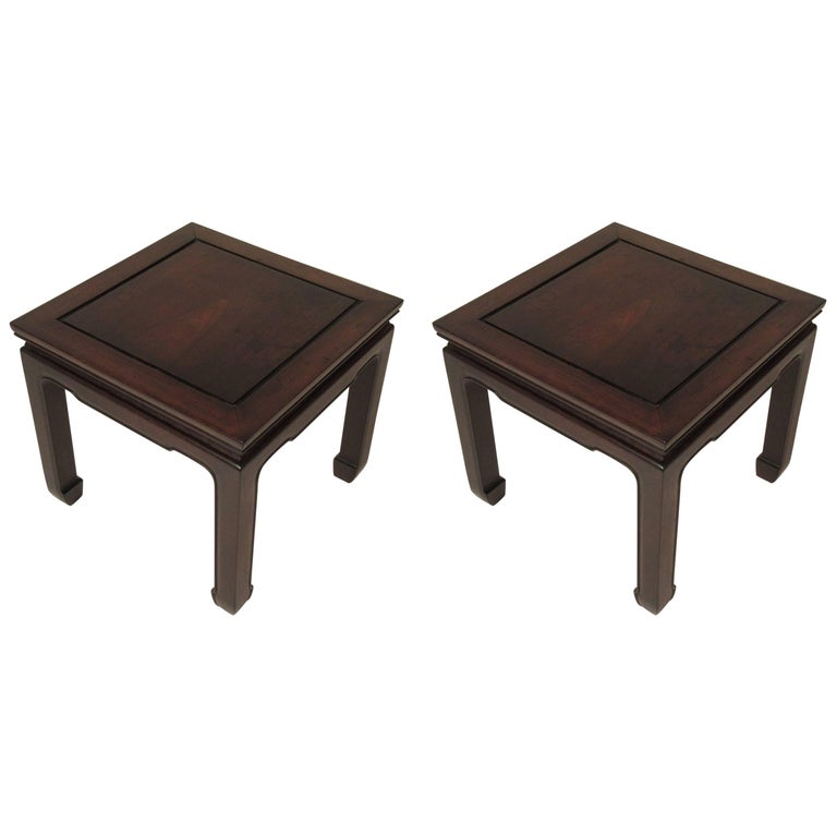 Pair of 1960s Rosewood End Tables at 1stDibs