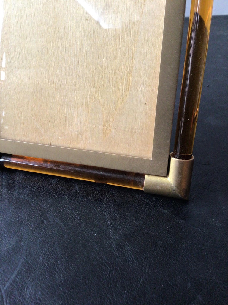 Pair of 1960s Venetian Glass and Bronze Picture Frames at 1stDibs ...