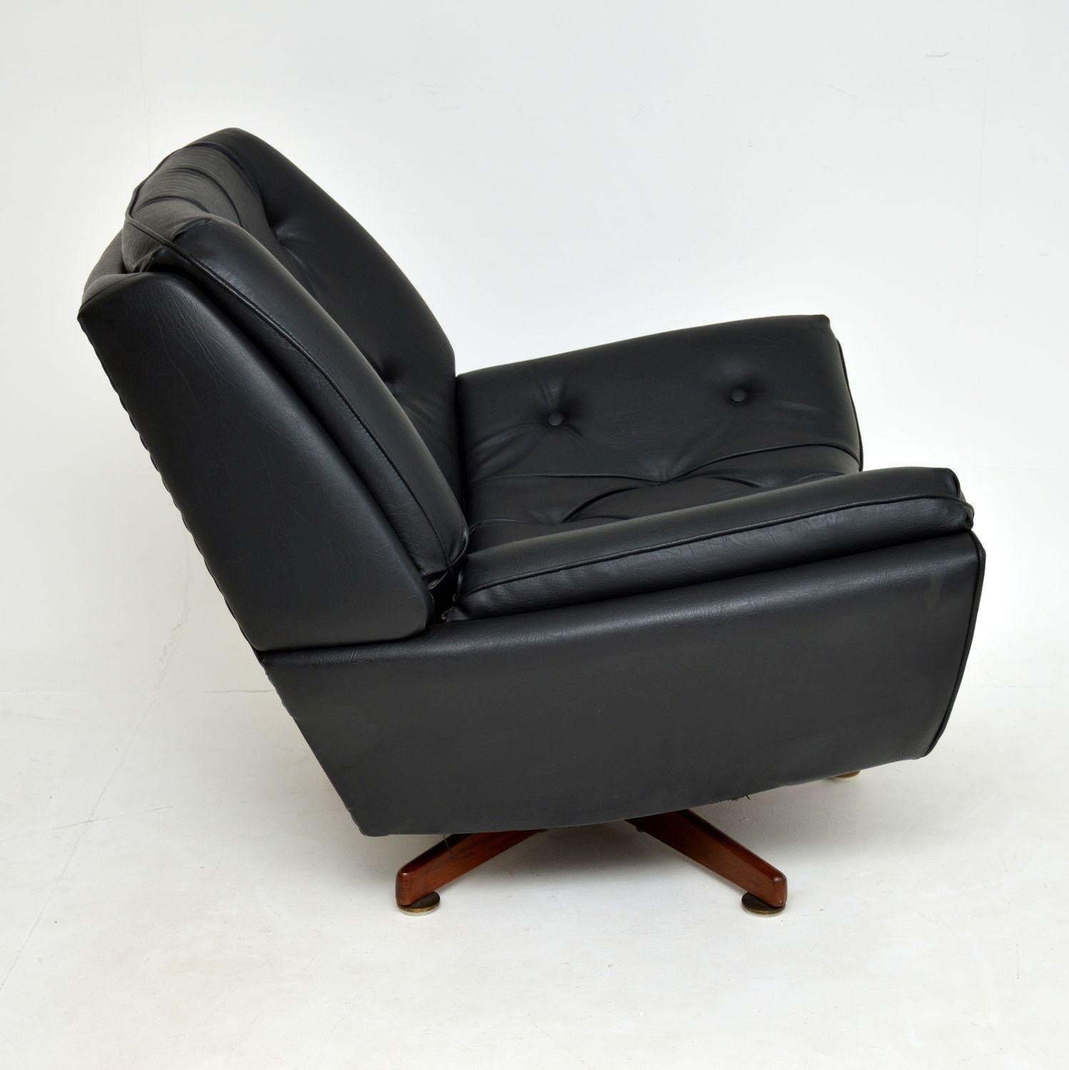 Pair of 1960's Vintage Swivel Rocking Armchairs at 1stDibs | 60s swivel ...