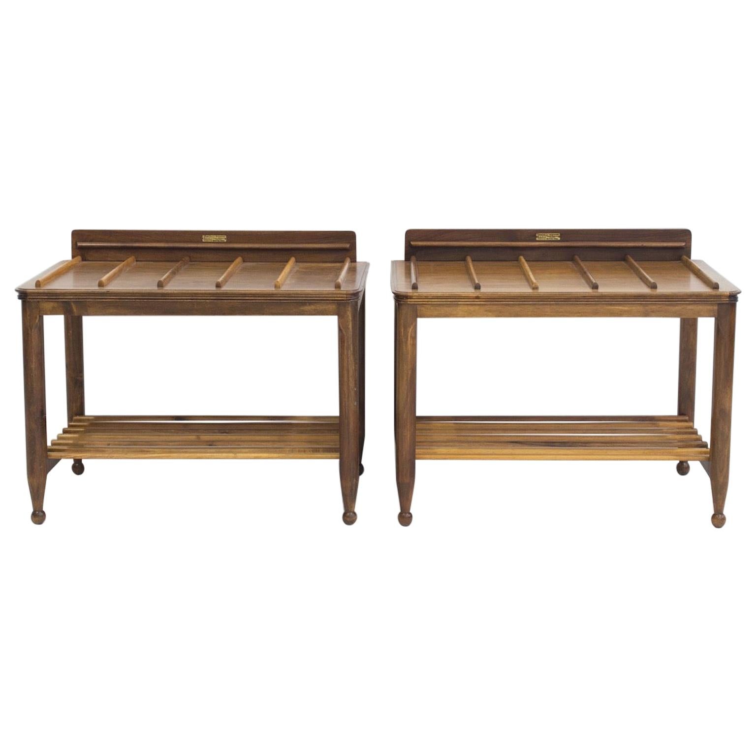 Pair of French Clothing Racks at 1stDibs