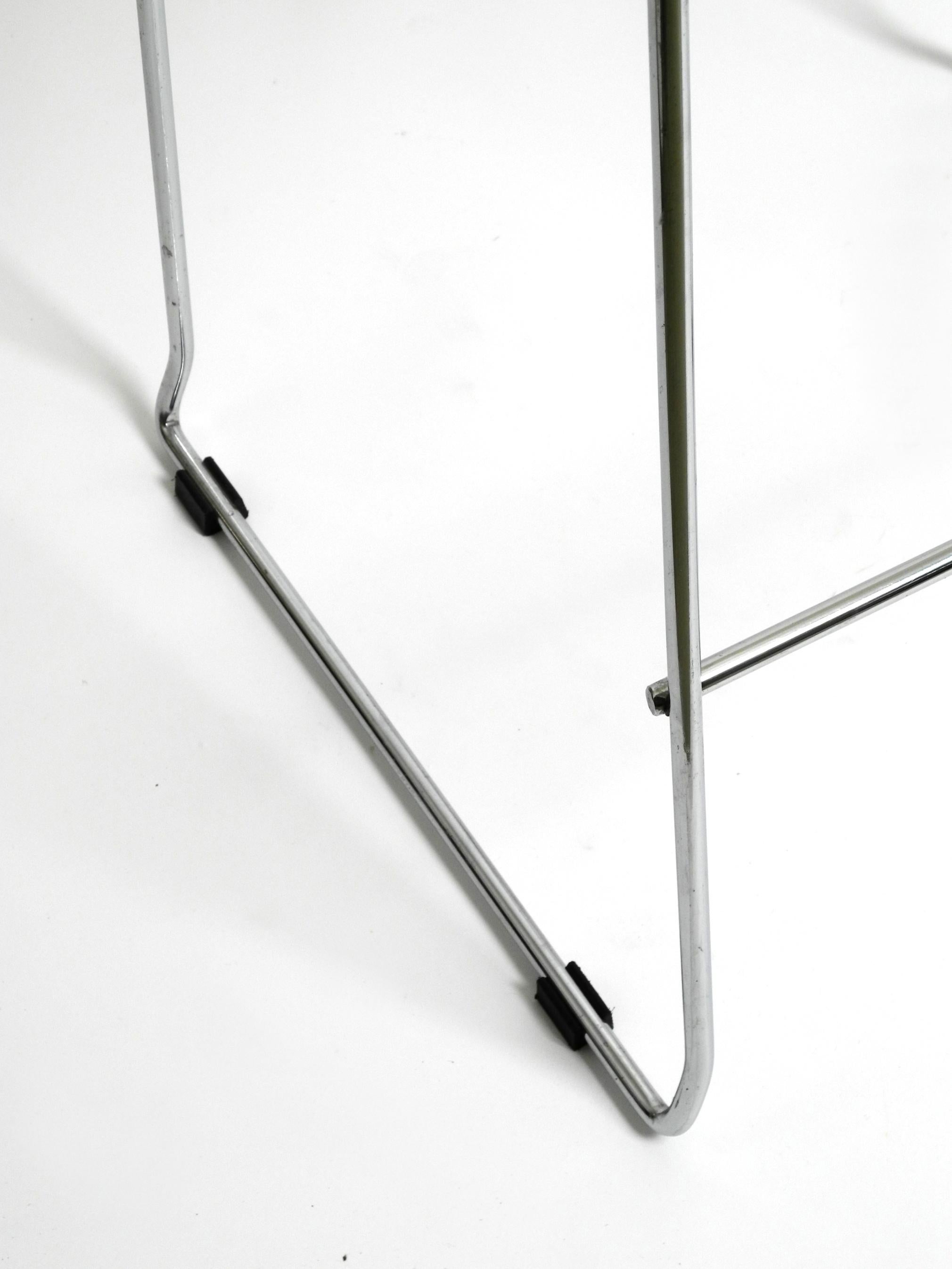Pair of 1970s chrome spaghetti bar stools by Giandomenico Belotti for ...