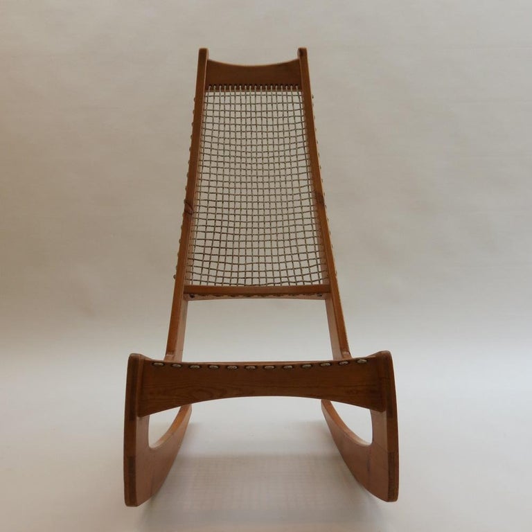 1970s Midcentury Sculptural Rocking Chairs by Jeremy Broun 2 available ...