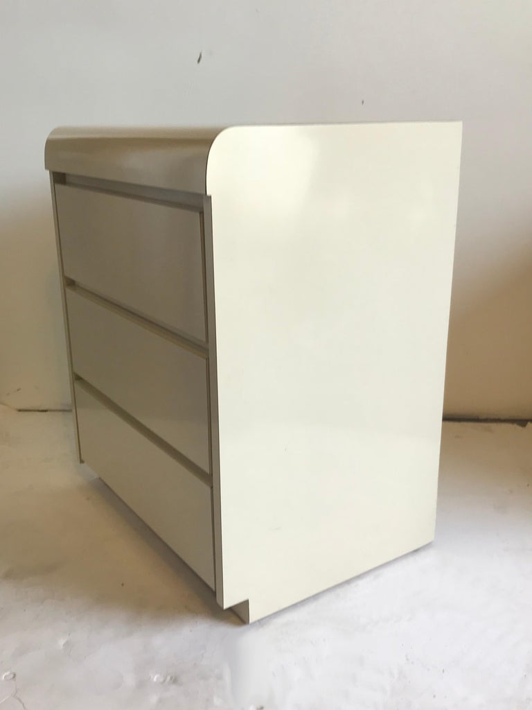 Pair of 1980s Formica Nightstands at 1stDibs