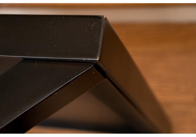 Pair of 1980s X-Base Gilt Top End Tables For Sale at 1stDibs | 1980s ...