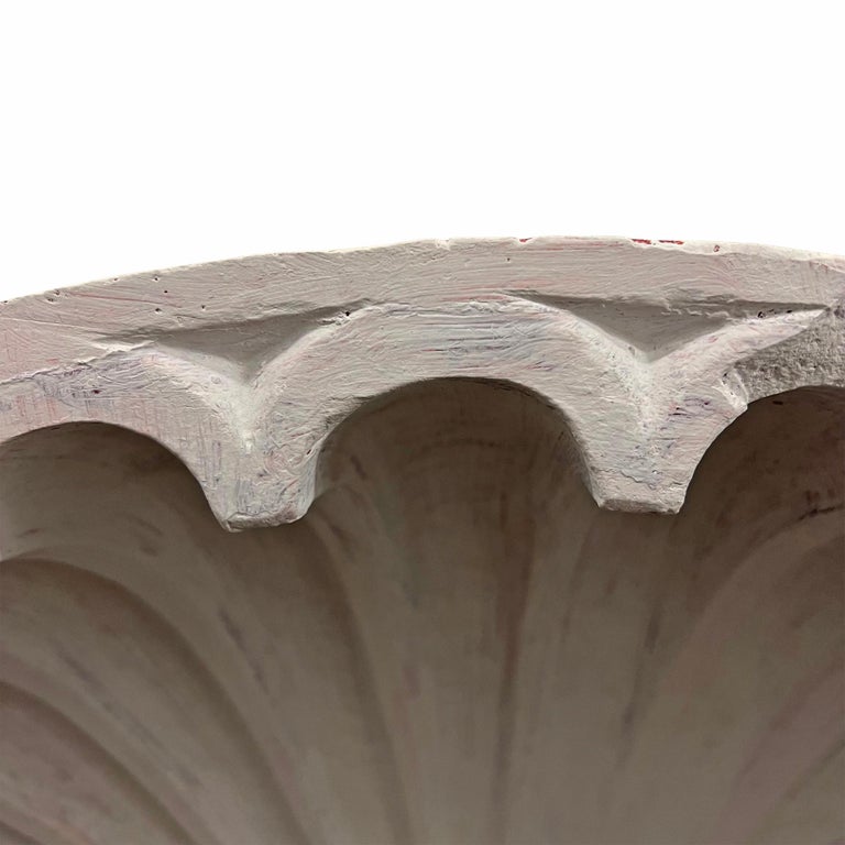 Pair of 19th Century American Plaster Shell Niche or Door Caps For Sale ...