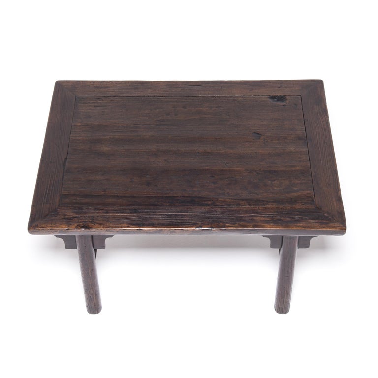 Pair of Chinese Low Inset Leg Tables, c. 1850 For Sale at 1stDibs