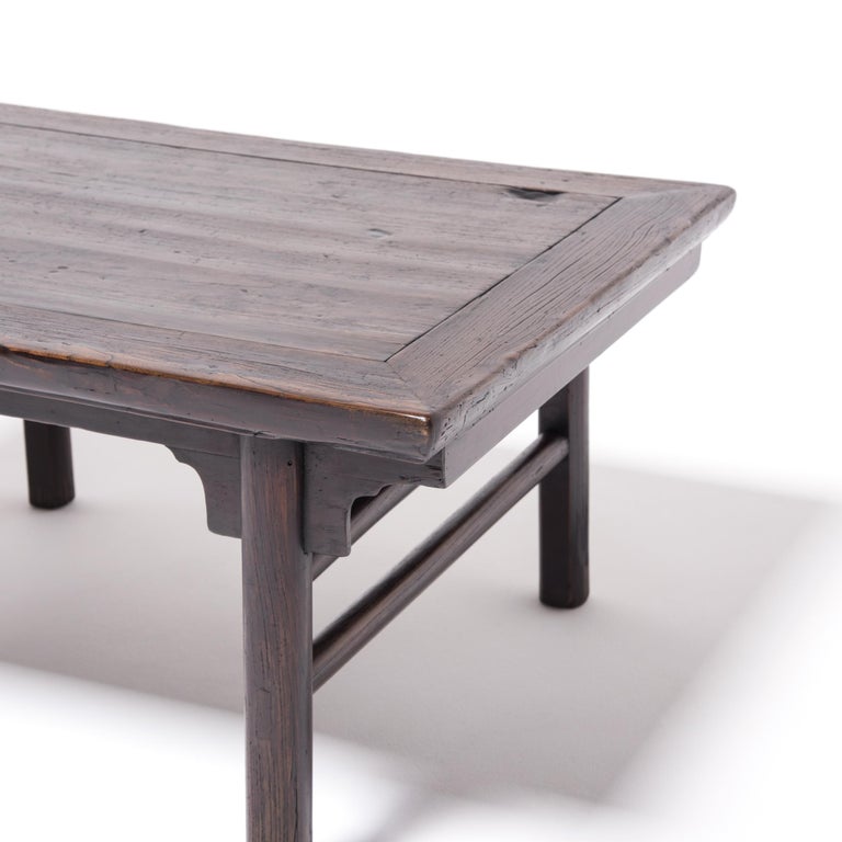 Pair of Chinese Low Inset Leg Tables, c. 1850 For Sale at 1stDibs