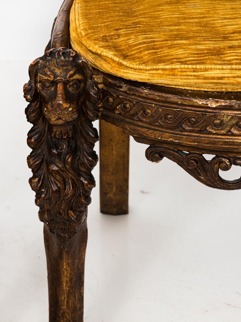 Pair of 19th Century Continental Style Side Chairs at 1stDibs