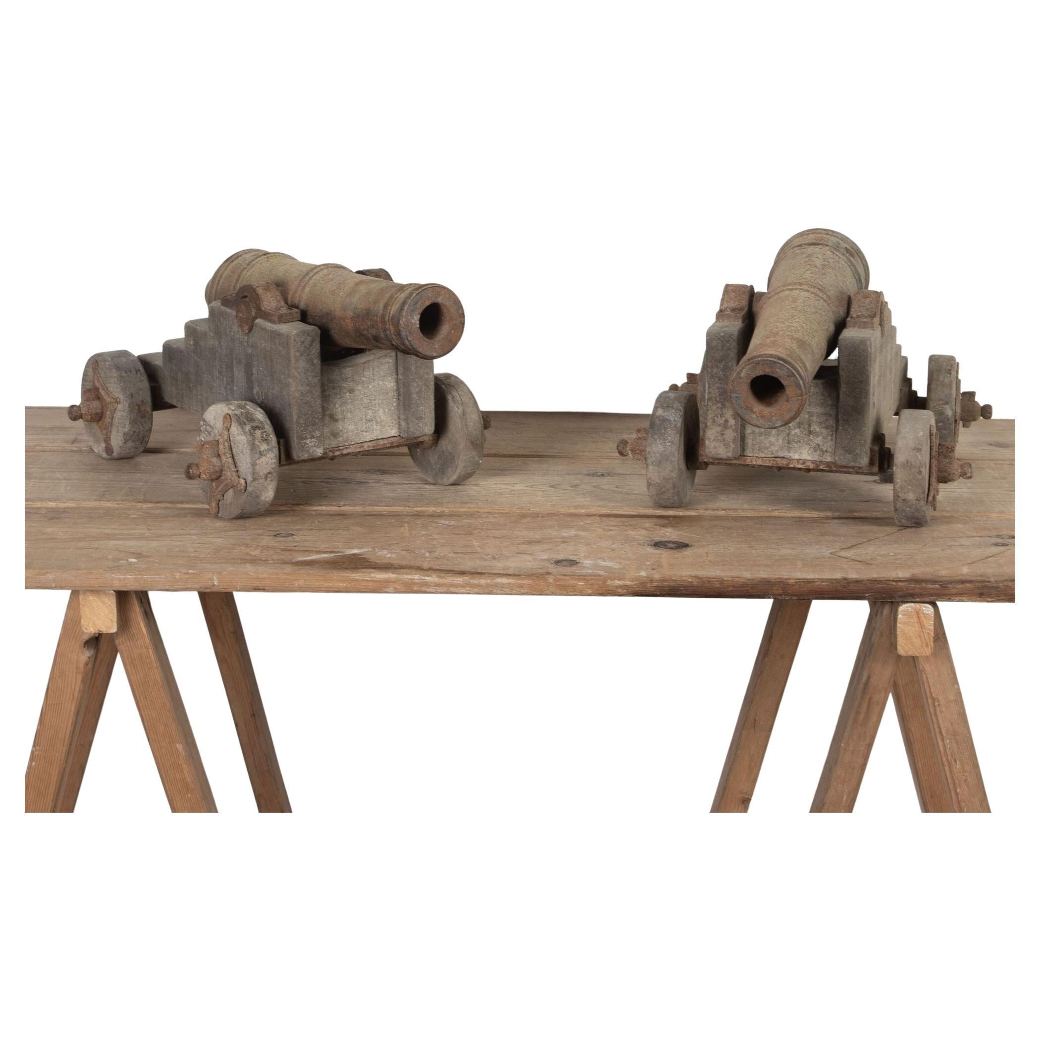 Pair of 19th Century Country House Cannons at 1stDibs