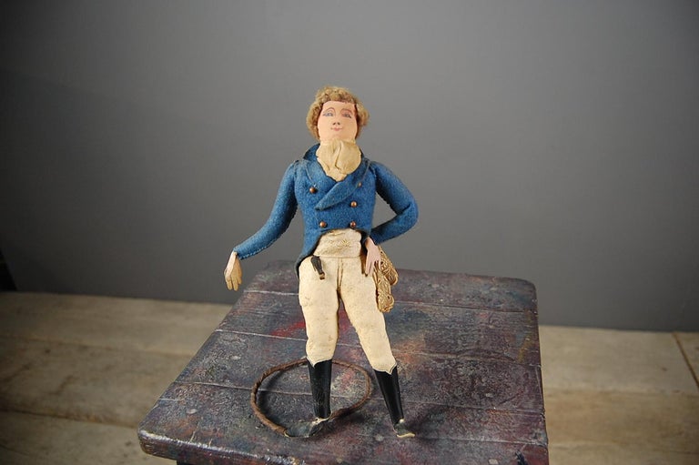 Pair of 19th Century English Georgian Dandy Figures at 1stDibs