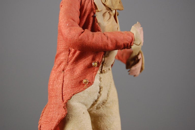 Pair of 19th Century English Georgian Dandy Figures at 1stDibs