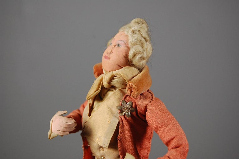 Pair of 19th Century English Georgian Dandy Figures at 1stDibs