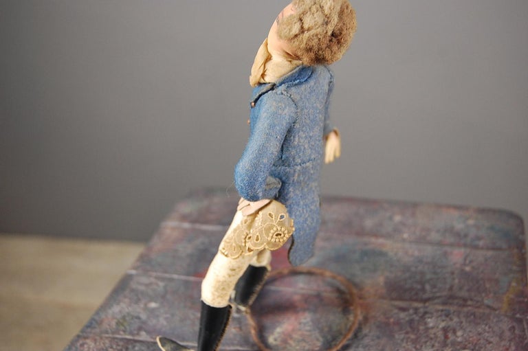 Pair of 19th Century English Georgian Dandy Figures at 1stDibs