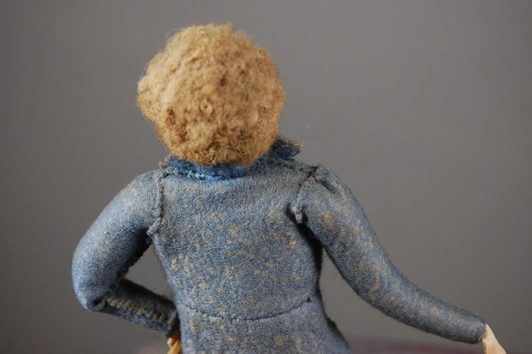 Pair of 19th Century English Georgian Dandy Figures at 1stDibs