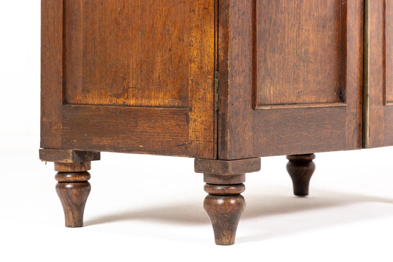 Pair of 19th Century English Oak Cabinets at 1stDibs