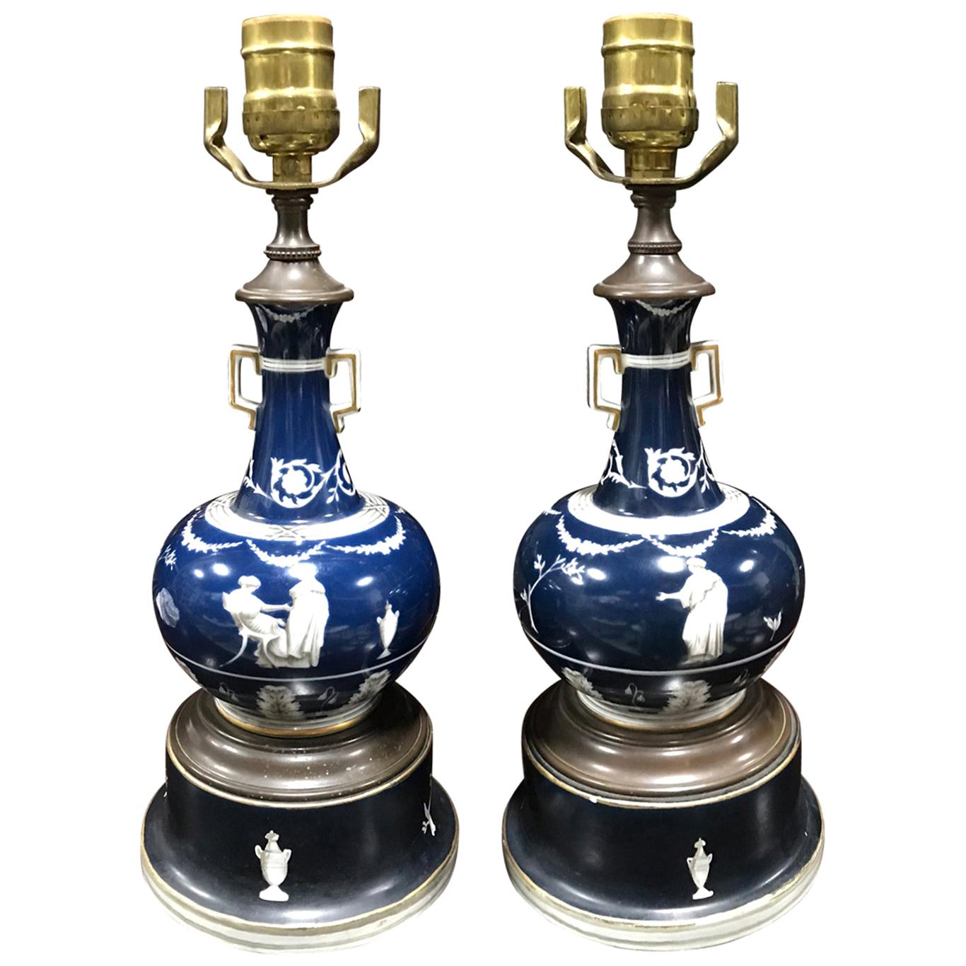 Pair of 19th-20th Century Abacuses as Lamps on Custom Bases at 1stDibs