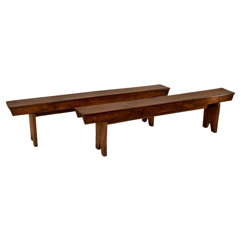Pair of 19th Century French Benches For Sale at 1stDibs