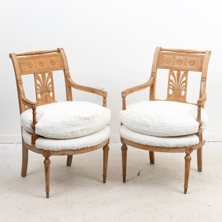 Pair of 19th Century French Directoire Style Armchair at 1stDibs ...