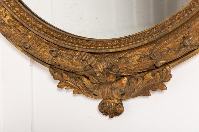 Pair of 19th Century French Gilt Mirrors For Sale at 1stDibs