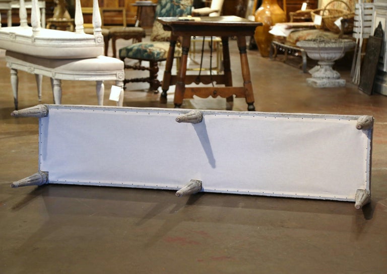 Pair of 19th Century French Louis XVI Carved and Painted Six-Leg ...