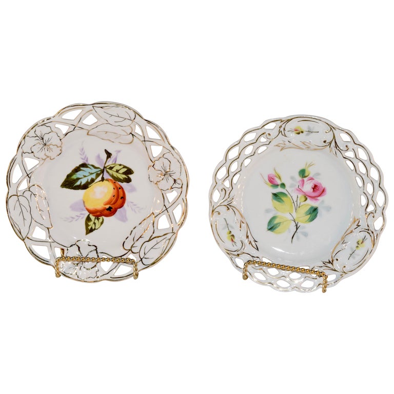 Pair of 19th Century French Plates at 1stDibs