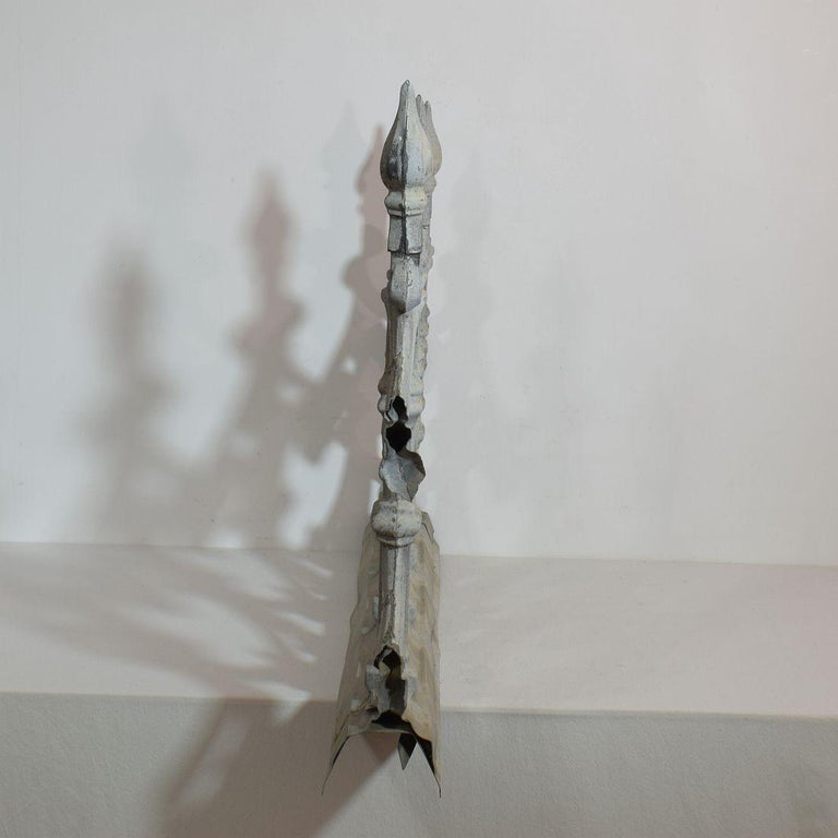 Pair of 19th Century French Zinc Architectural Roof Ornaments or ...