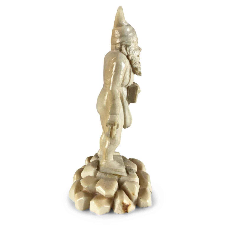 Pair of 19th Century German Gnomes Hand Carved Bone Gnome Figures For ...