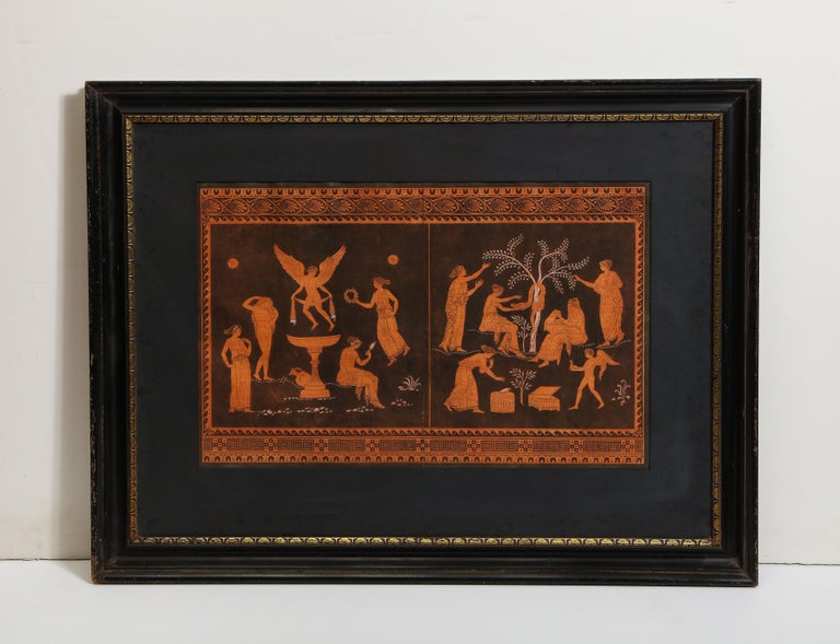 Pair of 19th Century Hamilton Prints For Sale at 1stDibs