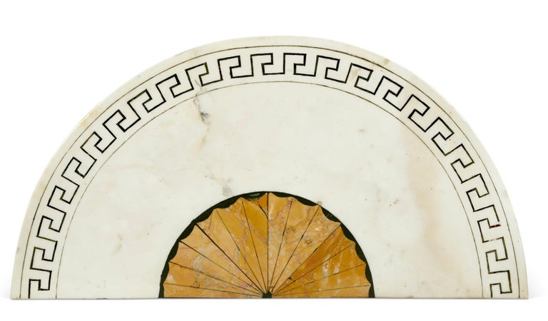 Pair of 19th Century Irish Marble Neoclassical Console Tables at 1stDibs